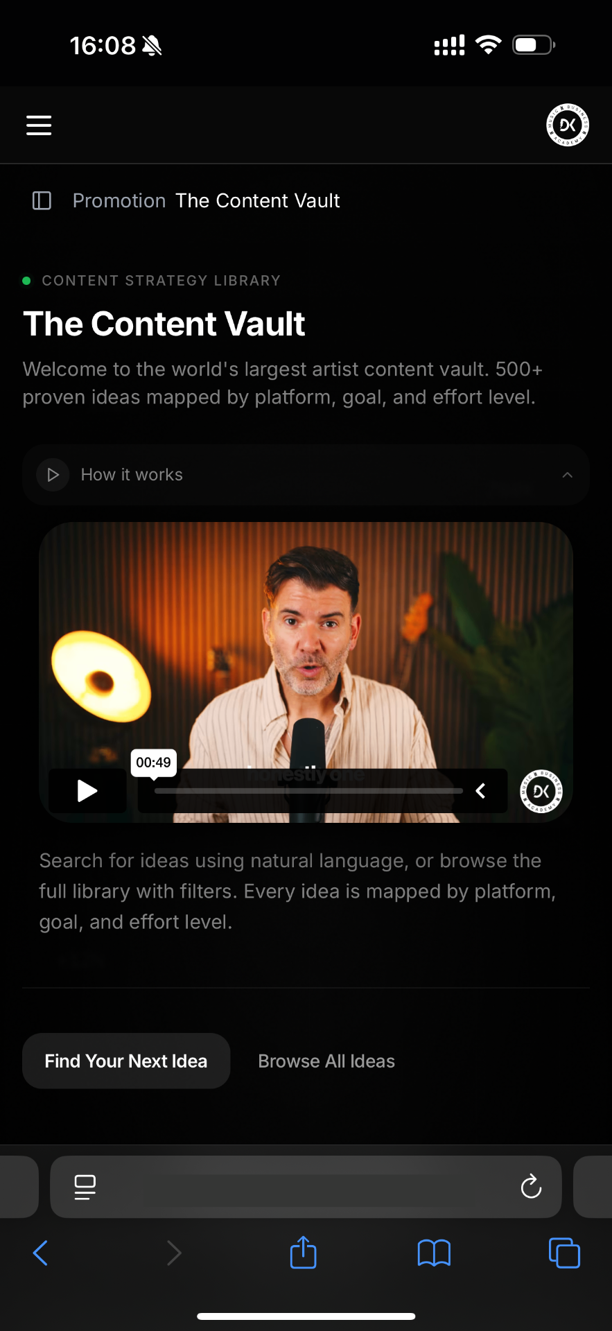DK-MBA | The Operating System for Independent Artists